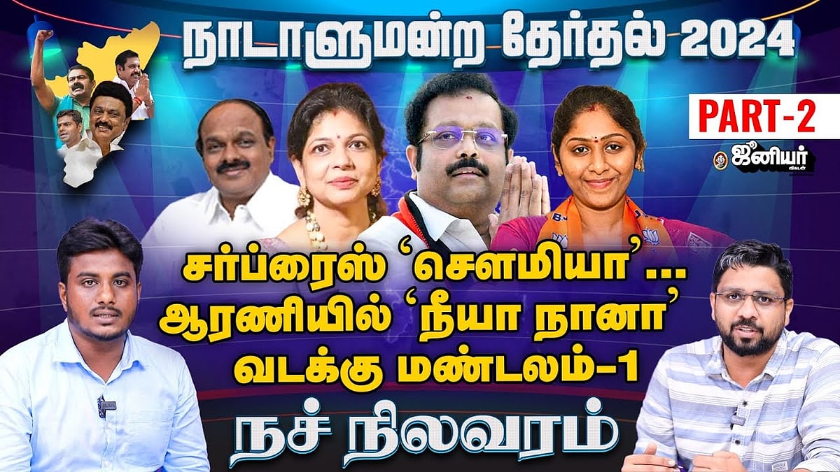 Junior Vikatan | Election 2024 நச் நிலவரம் : வடக்கு மண்டலம் 1- வெல்லப்போவது யார்? | Junior ...
