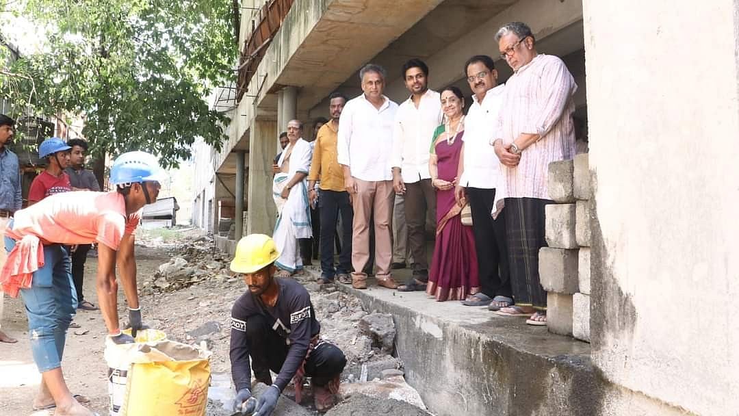 நடிகர் சங்கக் கட்டடம்: இன்று மீண்டும் தொடங்கப்பட்ட கட்டுமான பணிகள் ...