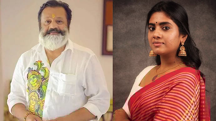 சுரேஷ் கோபி மூலம் கேரளாவில் கால்பதித்த பாஜக; நிமிஷா சஜயன் மீது சைபர் ...