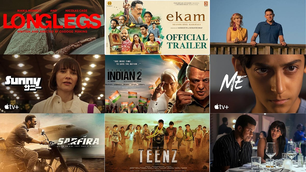 What to watch on Theatre and OTT: Indian 2, Teenz, Sarfira, Longlegs ...