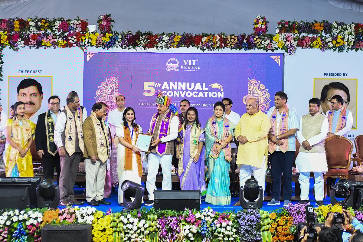 VIT Bhopal University 5th Convocation event | VIT Bhopal University ...