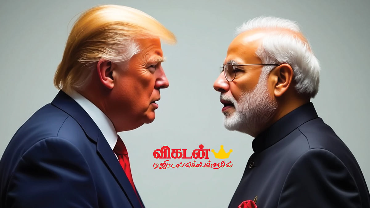 பேசிக்கொண்டே போகிறார் ட்ரம்ப், பேசாமலே இருக்கிறார் மோடி - இதுதான் ...