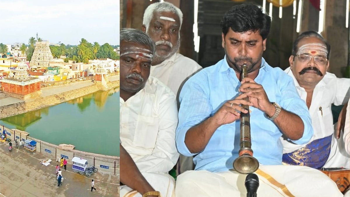 ”எட்டு ஆண்டுக்கு பிறகு இசைக்கப்பட்ட கல் நாதஸ்வரம்”- ஆதிகும்பேஸ்வரர் ...